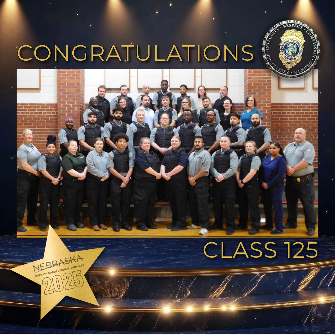 STA: Class 125 Graduation | Nebraska Department of Correctional Services (NDCS)